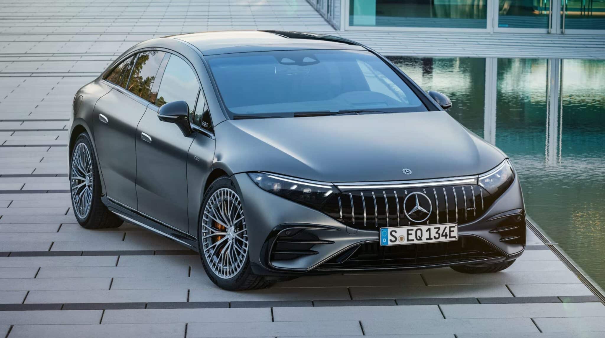 La primera prova de conducció del Mercedes AMG EQS 53 - Cotxe Andorra